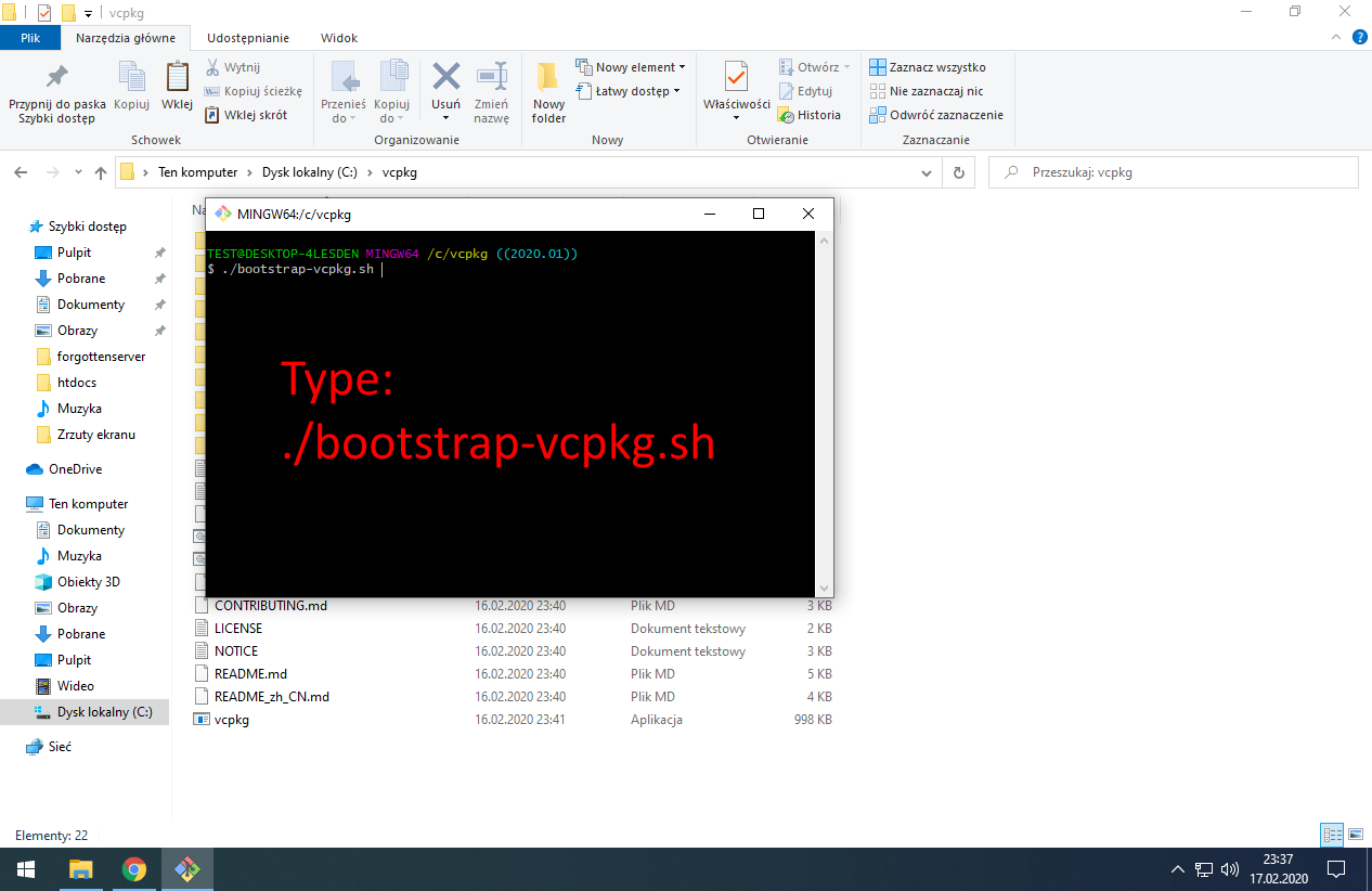 From Windows 10 to OTS development machine for dummies | OTLand